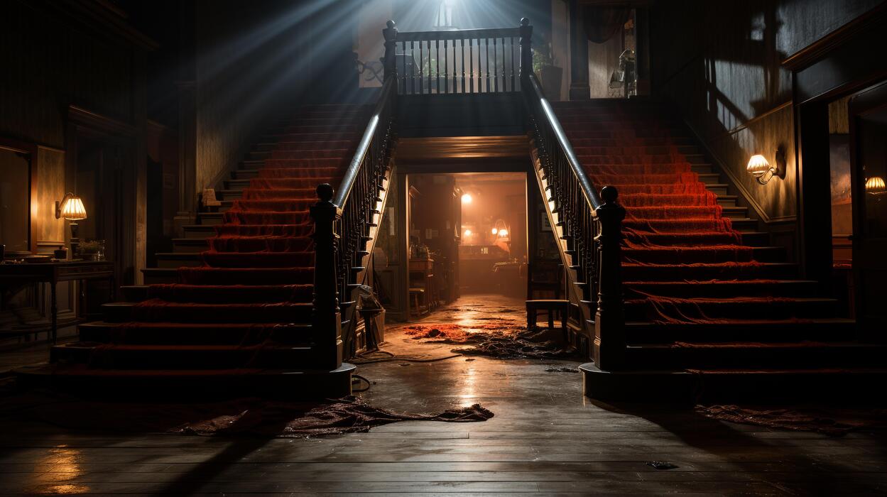 Horror House Interior Stock Photos, Images and Backgrounds for Free Download