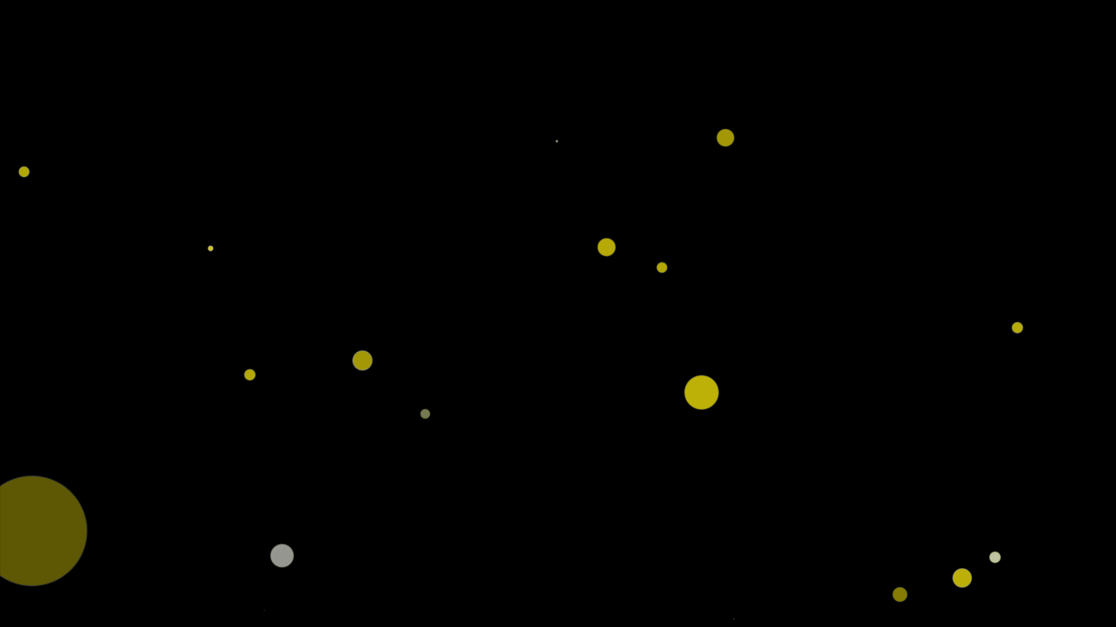 Bokeh shining colorful particles. Shimmering Glittering Particles loop animation with Alpha ...