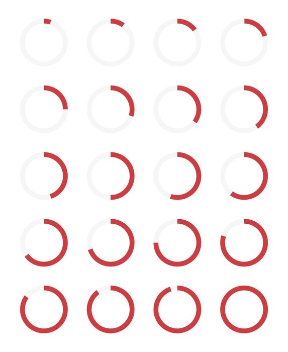 Circular Progress Bar Vector Art, Icons, and Graphics for Free Download