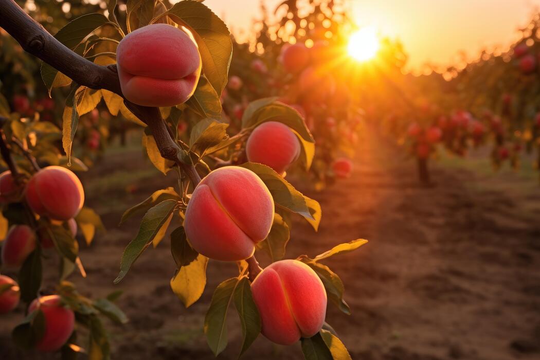 Peach Orchard Stock Photos, Images and Backgrounds for Free Download
