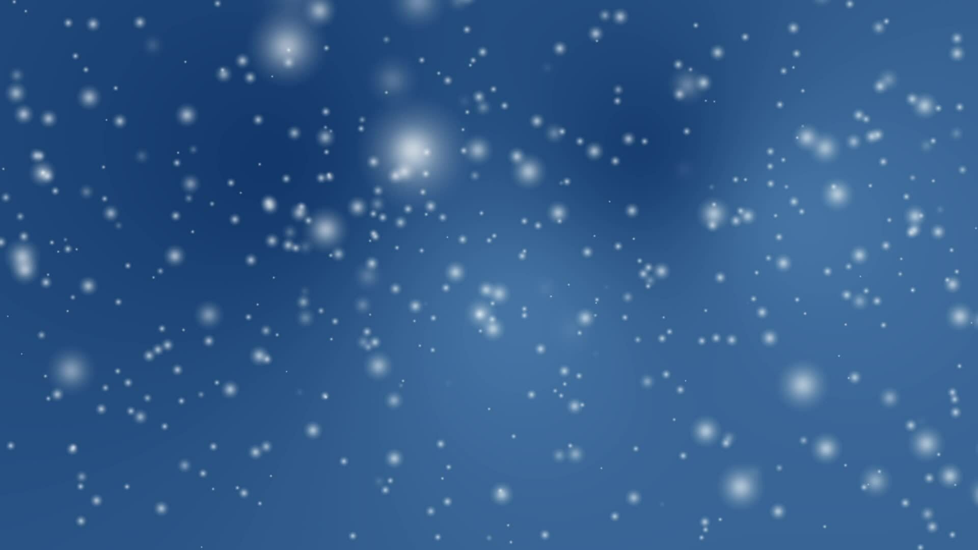 snowfall animation with particle effect 33890452 Stock Video at Vecteezy