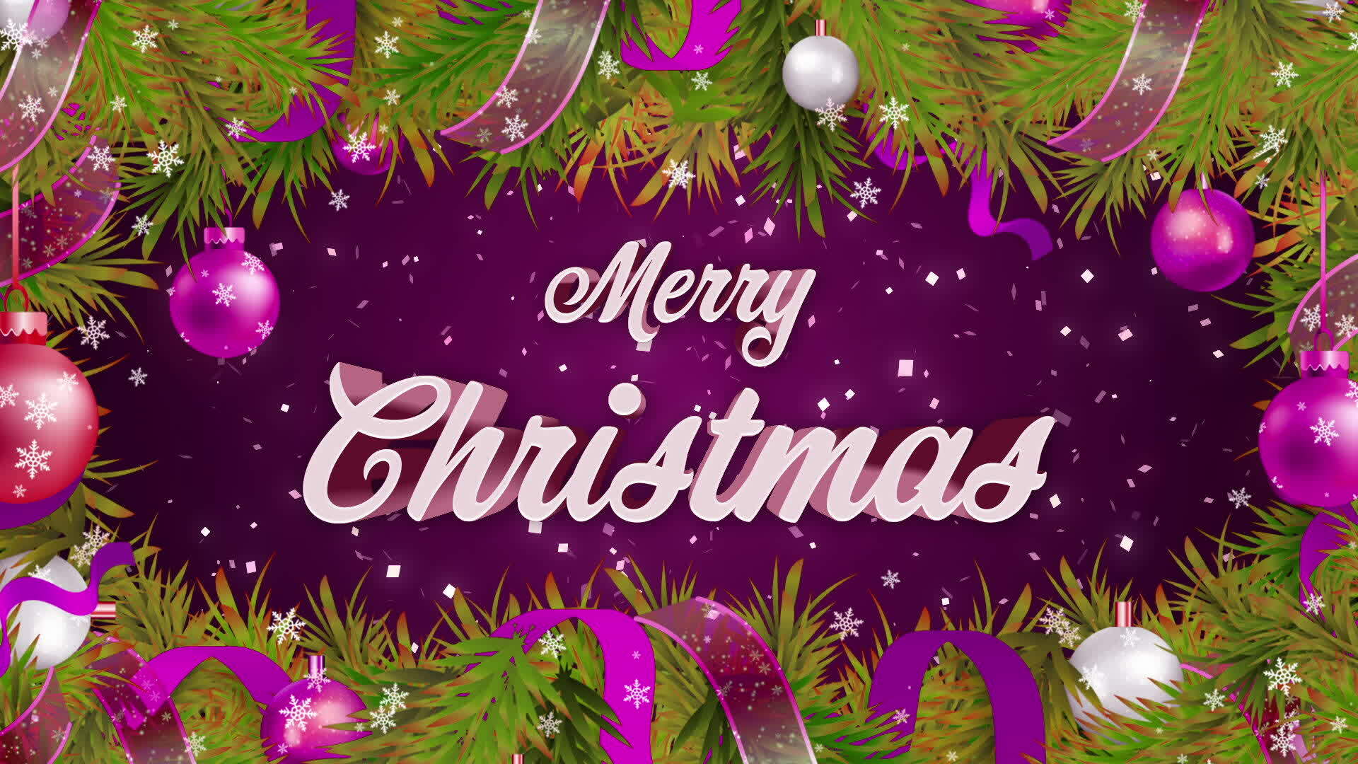 Merry christmas animated images store