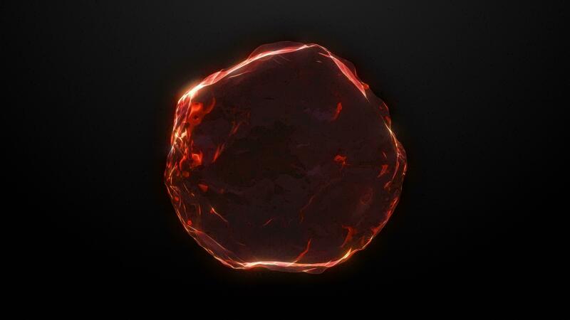 Liquid Sphere Or Morphing Iridescent Form 3d Abstract Blob Morphing