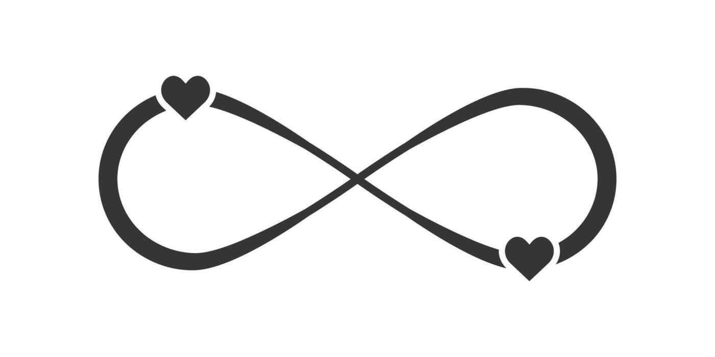 Infinity Symbol Heart Vector Art, Icons, and Graphics for Free Download