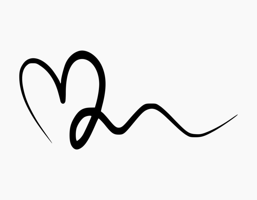 Cursive Heart Vector Art, Icons, and Graphics for Free Download
