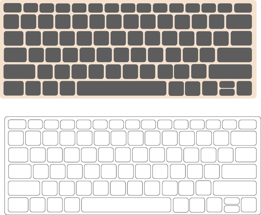 Keyboard Layout Vector Art, Icons, and Graphics for Free Download