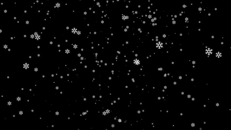 Snowfall Animation on Black Background 34040948 Stock Video at Vecteezy
