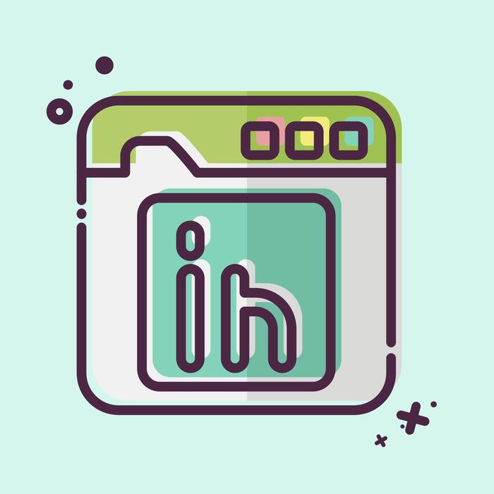 Linkedin SVGs for Free Download