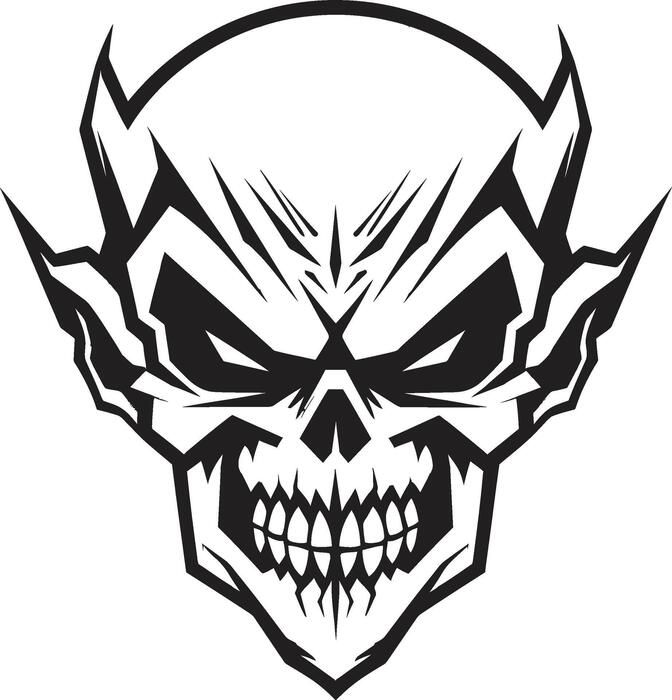 Evil Skull Vector Art, Icons, and Graphics for Free Download