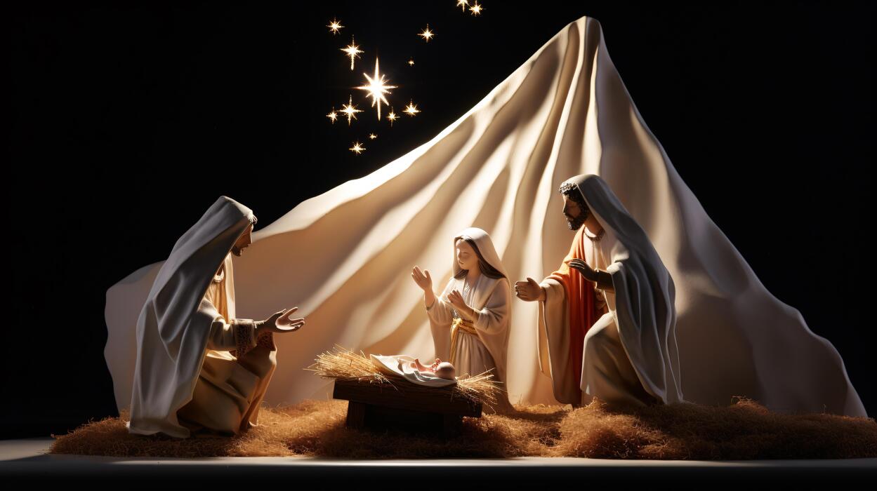 Jesus Birth Stock Photos, Images and Backgrounds for Free Download
