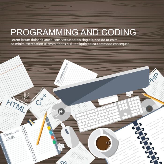 Coding Poster Vector Art, Icons, and Graphics for Free Download