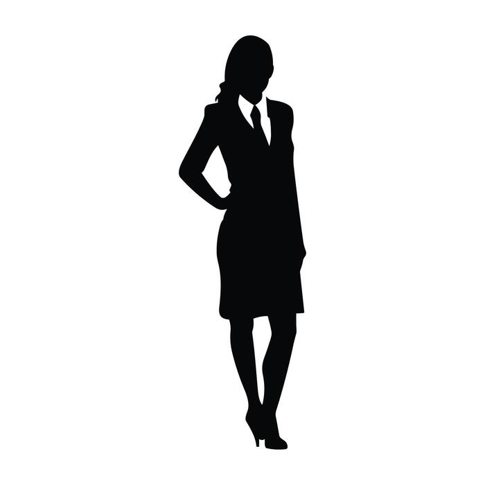Business Woman Silhouette Vector Art, Icons, and Graphics for Free Download