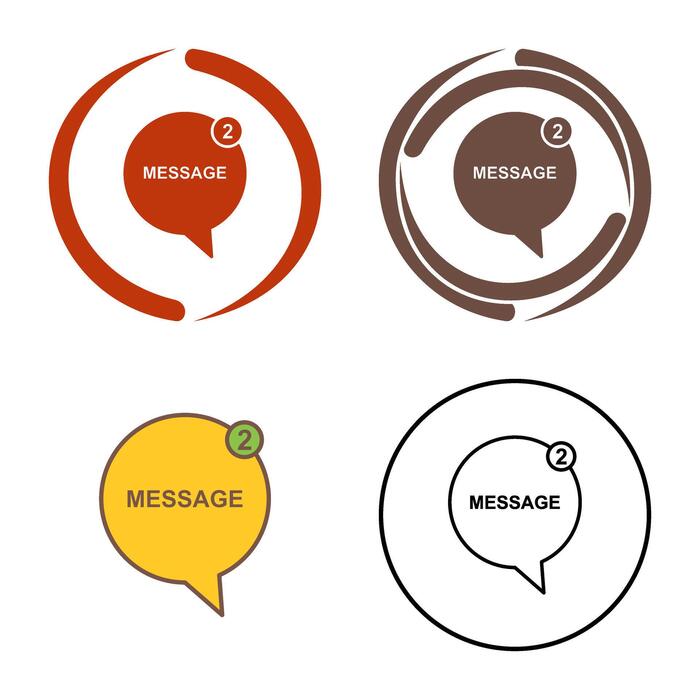 Message Logo Symbol Vector Art, Icons, and Graphics for Free Download