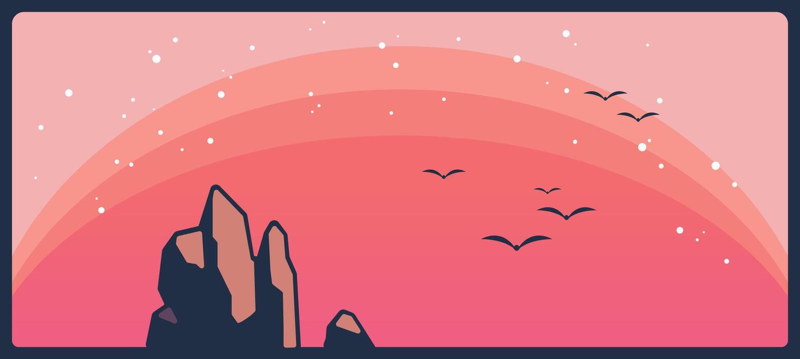 Pink Sunset Vector Art, Icons, and Graphics for Free Download