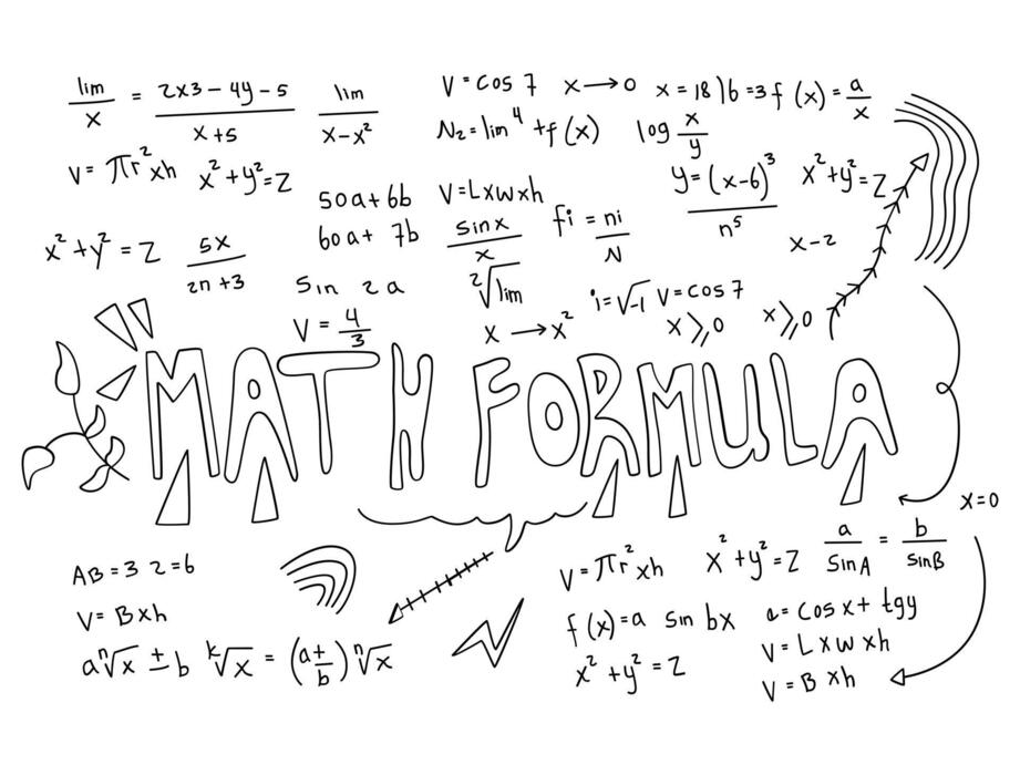 Formula Pattern Vector Art Icons And Graphics For Free Download