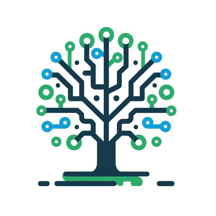 Circuit Tree Vector Art, Icons, and Graphics for Free Download