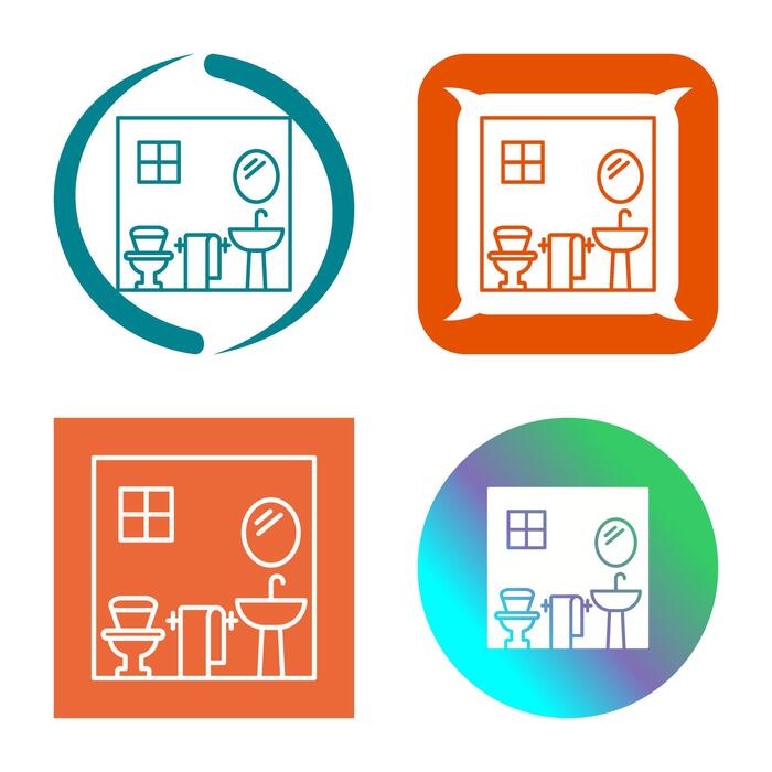 Bathroom Icon Vector Art, Icons, and Graphics for Free Download