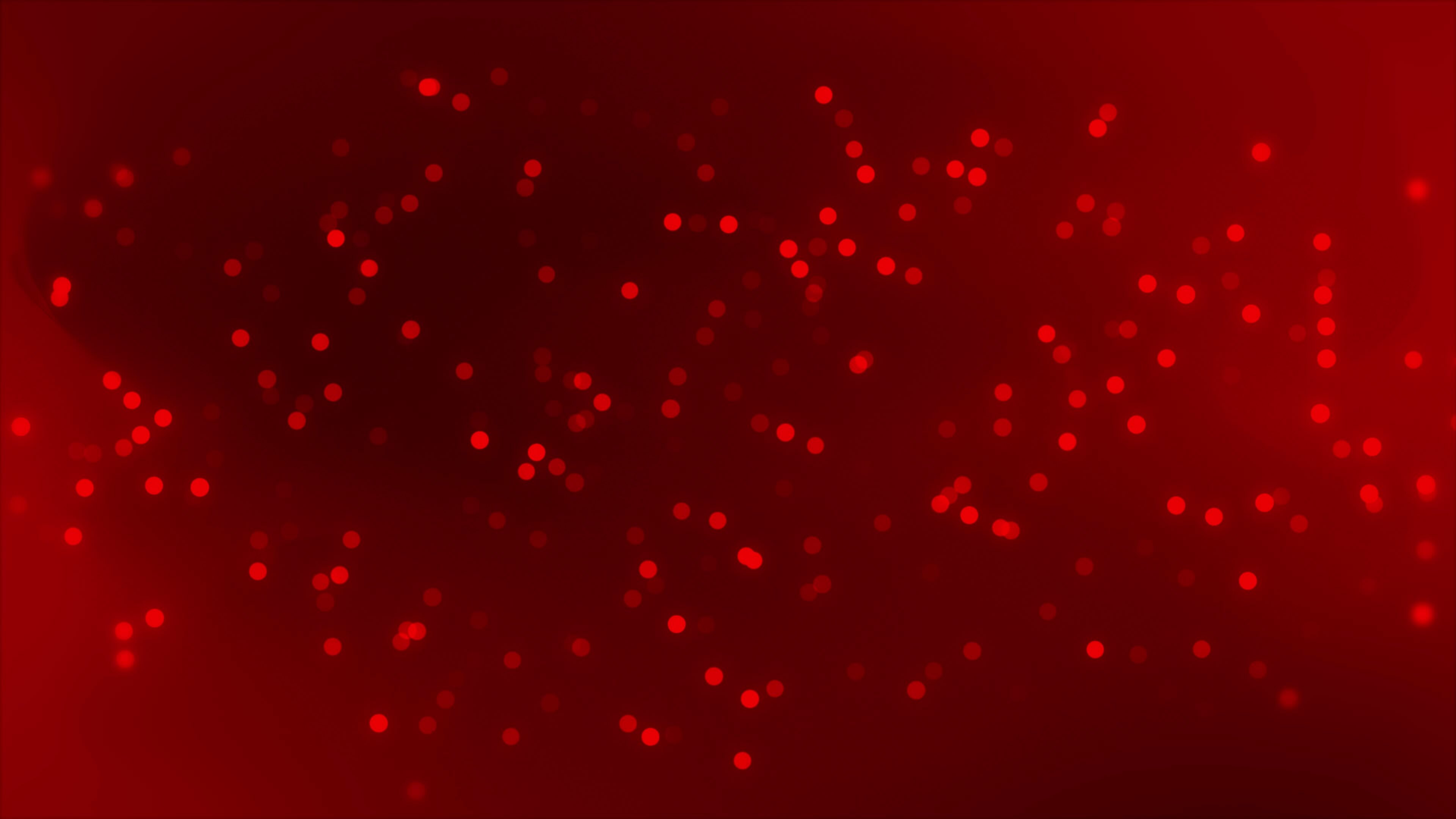 Red glowing glitter bokeh particles elegant particles background. Futuristic glittering particle ...
