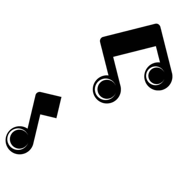 Music Notes Silhouette Vector Art, Icons, and Graphics for Free Download