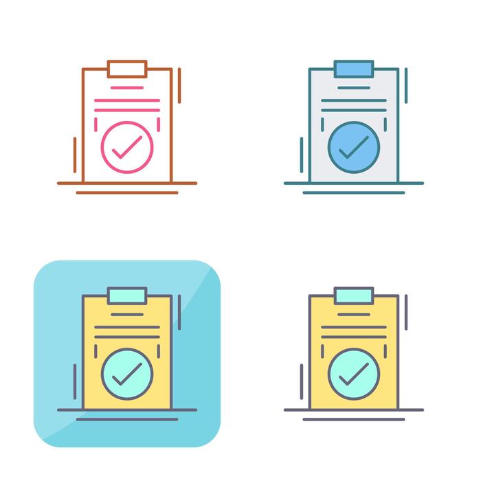 Cute Check Icon Vector Art, Icons, and Graphics for Free Download