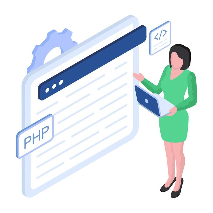 Php Development Vector Art, Icons, and Graphics for Free Download