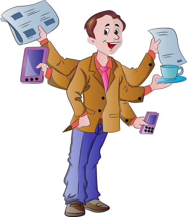 Multi Tasking Vector Art, Icons, and Graphics for Free Download