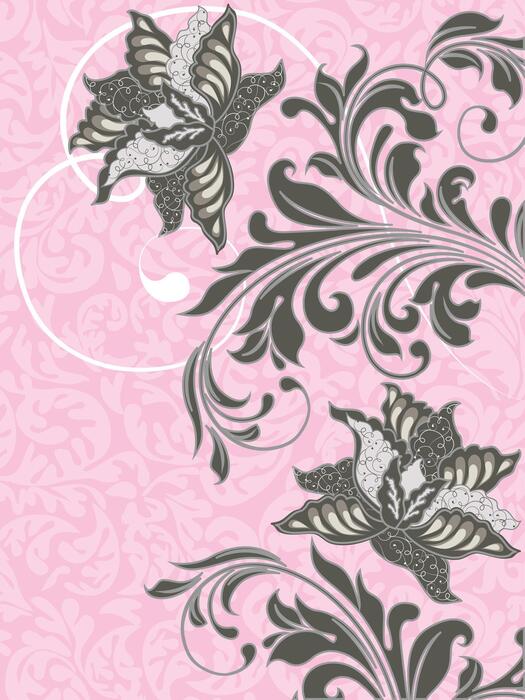 Pink Floral Background Vector Art, Icons, and Graphics for Free Download