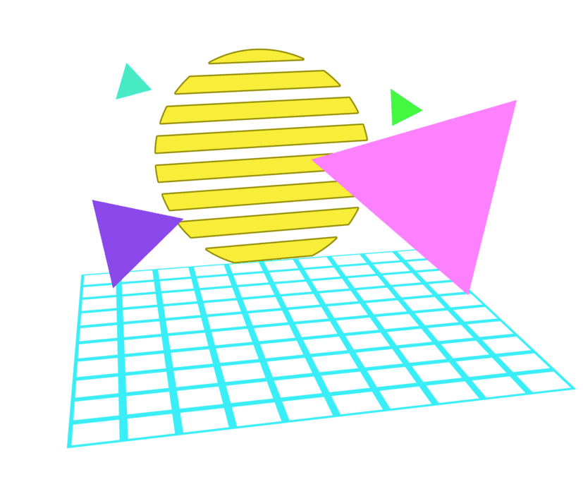 Retro 80s PNGs for Free Download