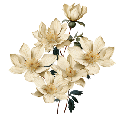 Vintage Flower Pngs For Free Download