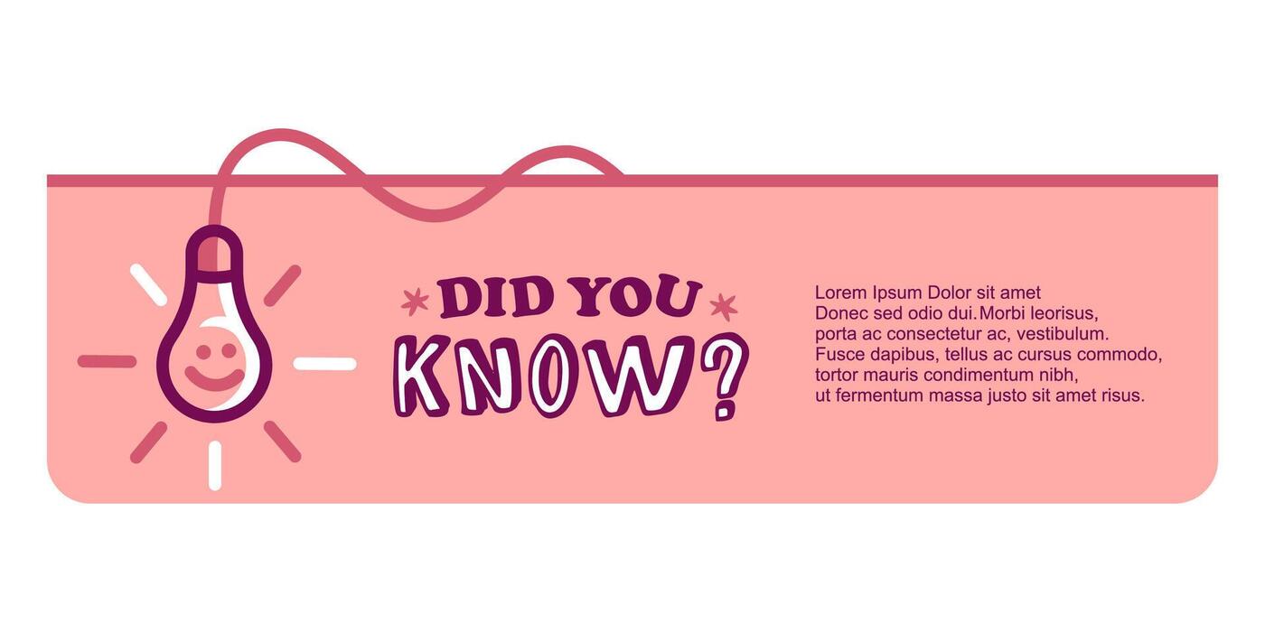 Did You Know Vector Art, Icons, and Graphics for Free Download