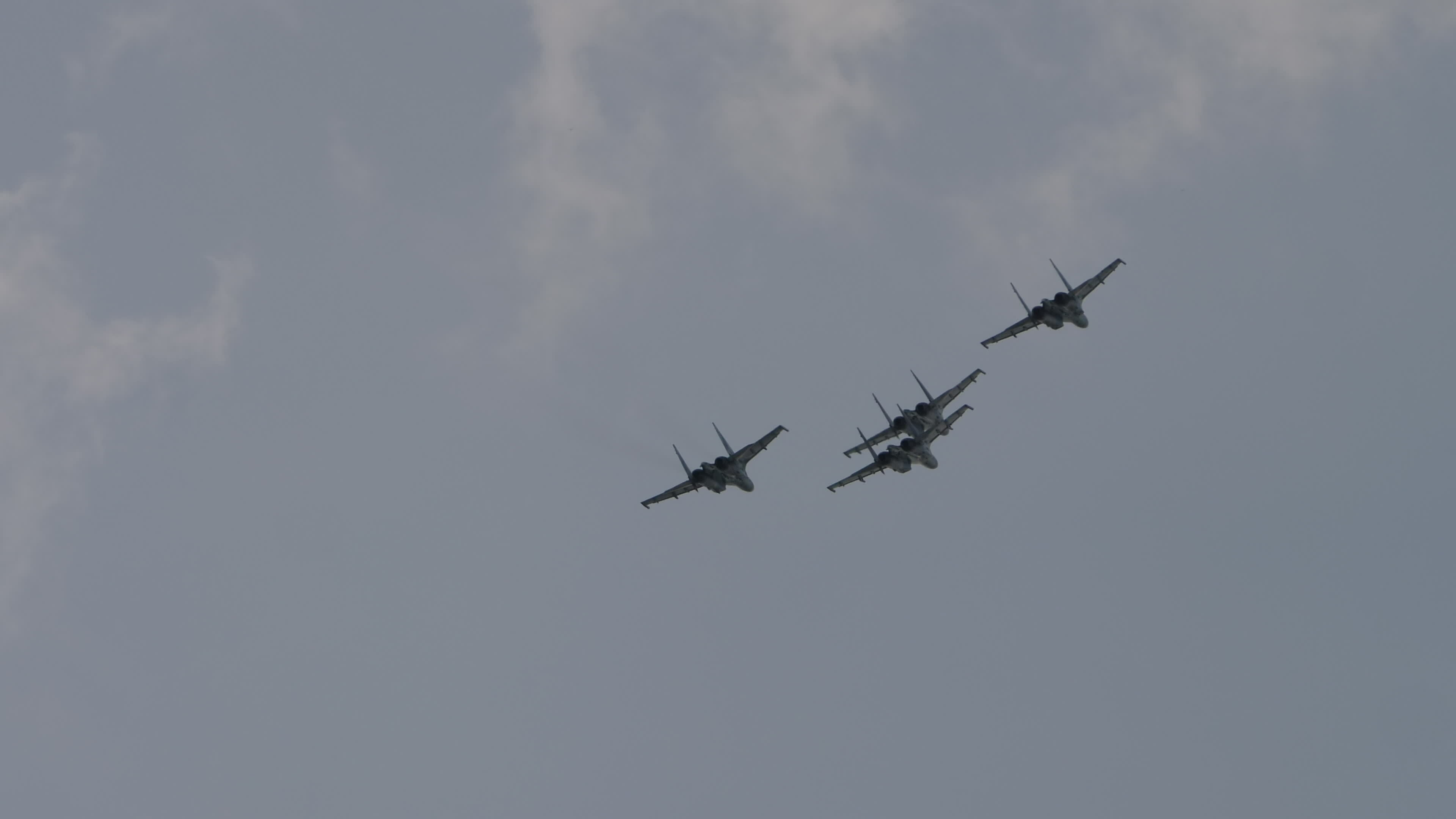 Military fighters performing aerobatic maneuvers. Airplane army ... Military fighters performing aerobatic maneuvers. Airplane army ...