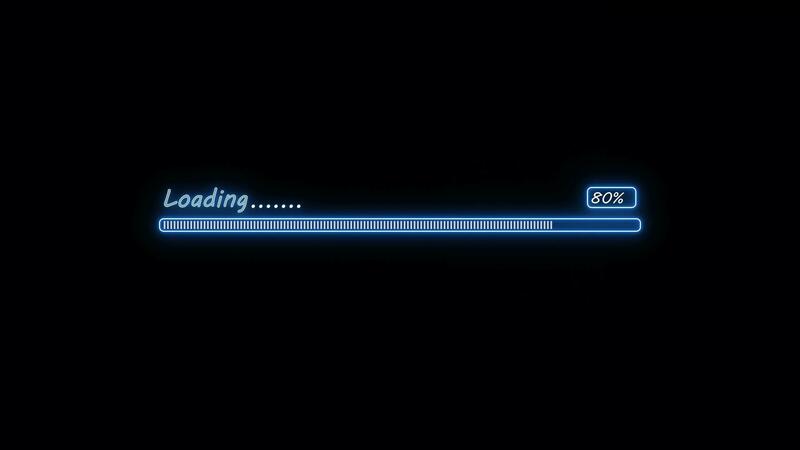 simple loading bar 34635587 Stock Video at Vecteezy