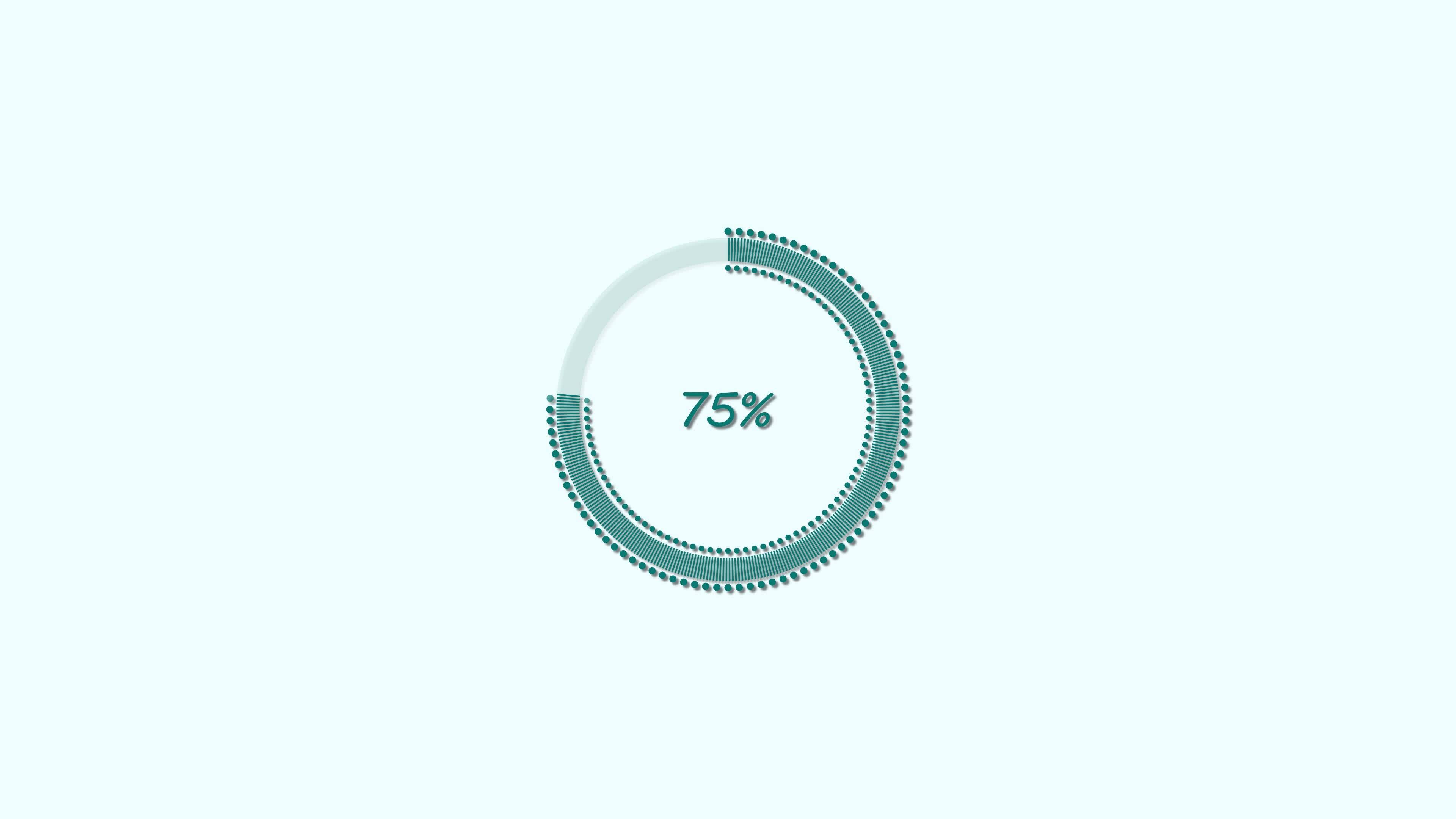Circle Loading icon 34636343 Stock Video at Vecteezy