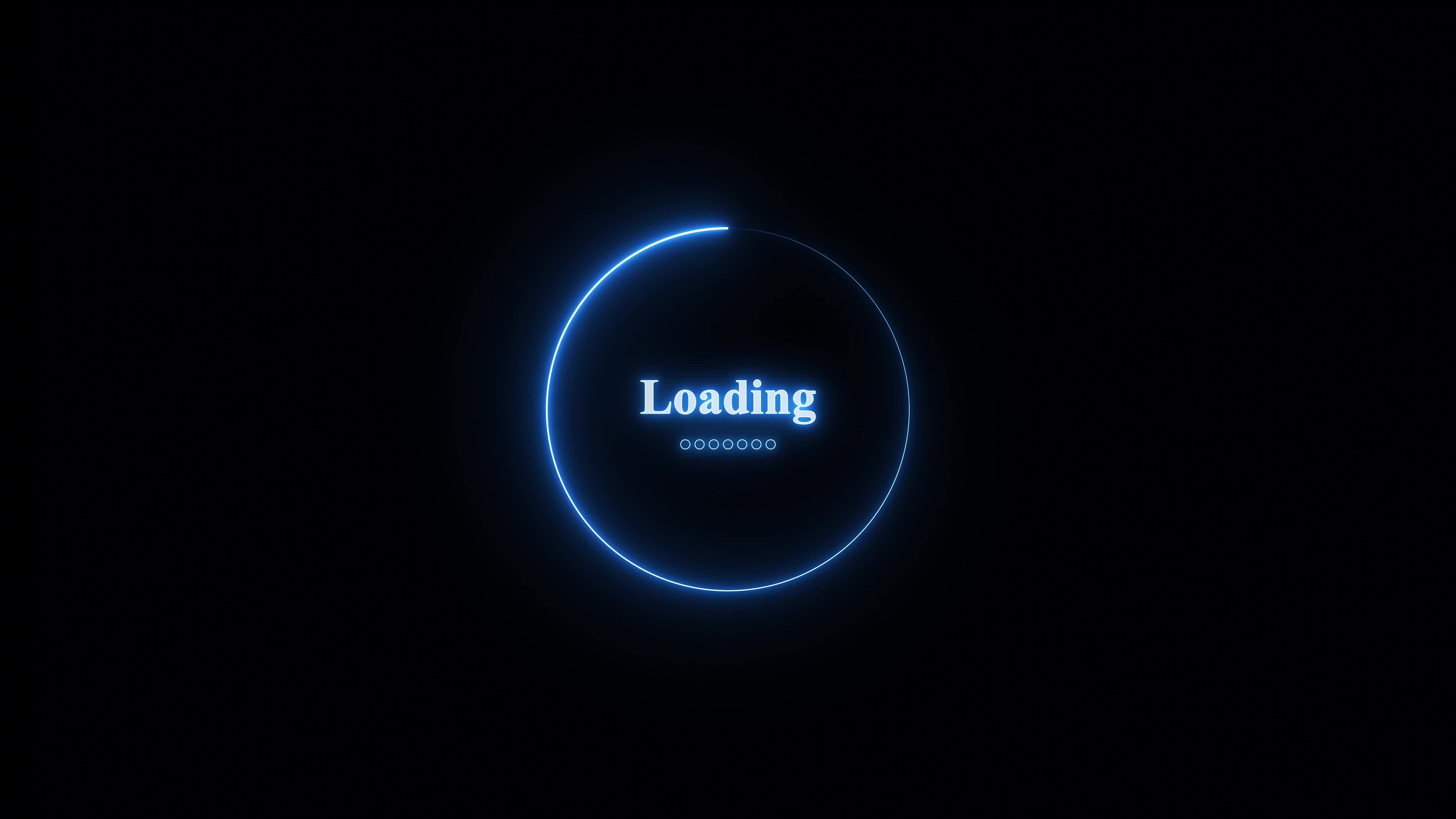Circle loading bar 34639653 Stock Video at Vecteezy