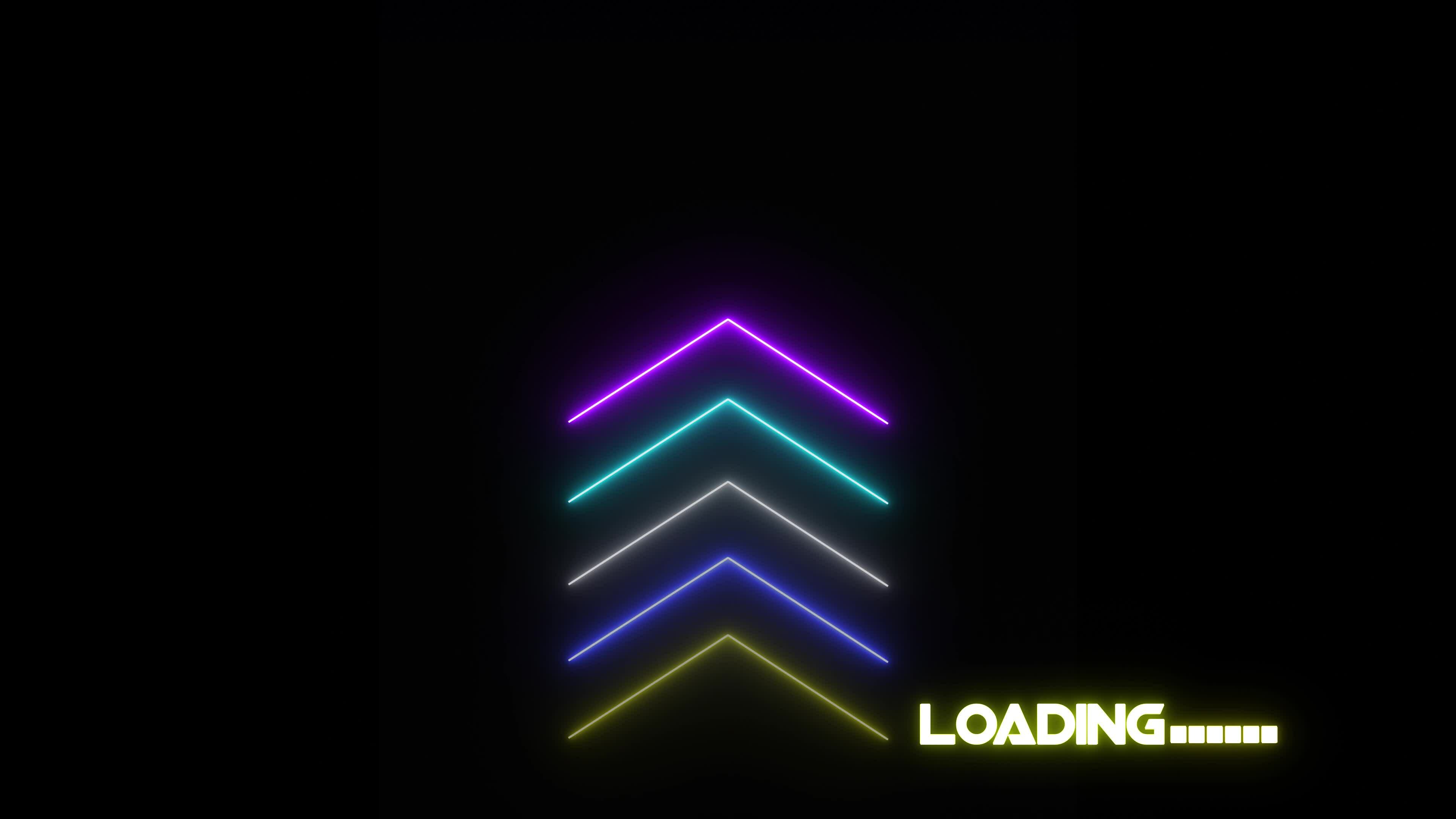 Abstract Moving Arrow Loading Bar Animation 34639976 Stock Video At Vecteezy