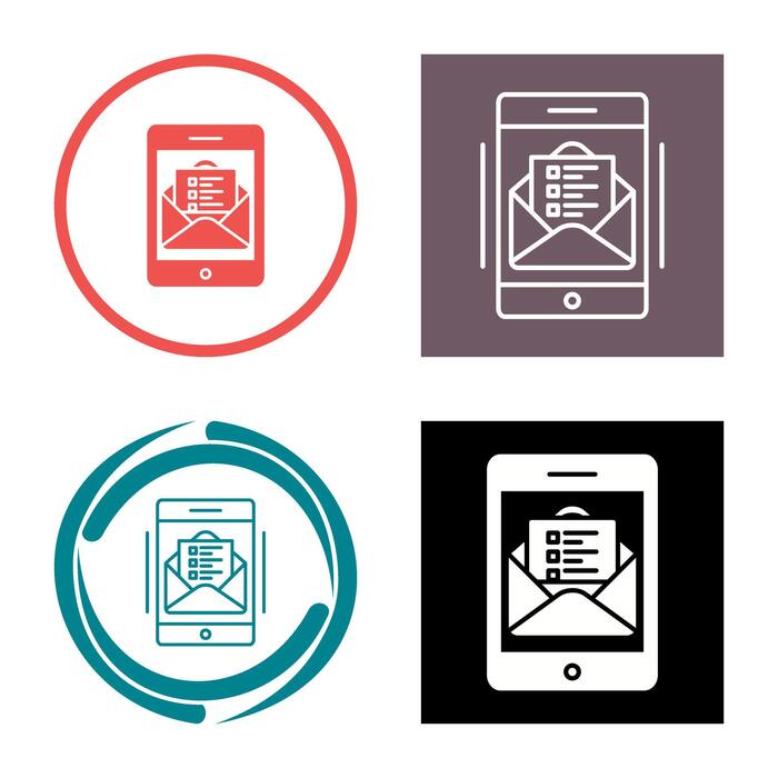 Phone Email Icon Vector Art, Icons, and Graphics for Free Download