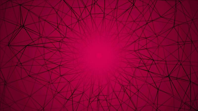 Abstract Connection Of Digital Lines And Dots Technology Background Digital Network Connection