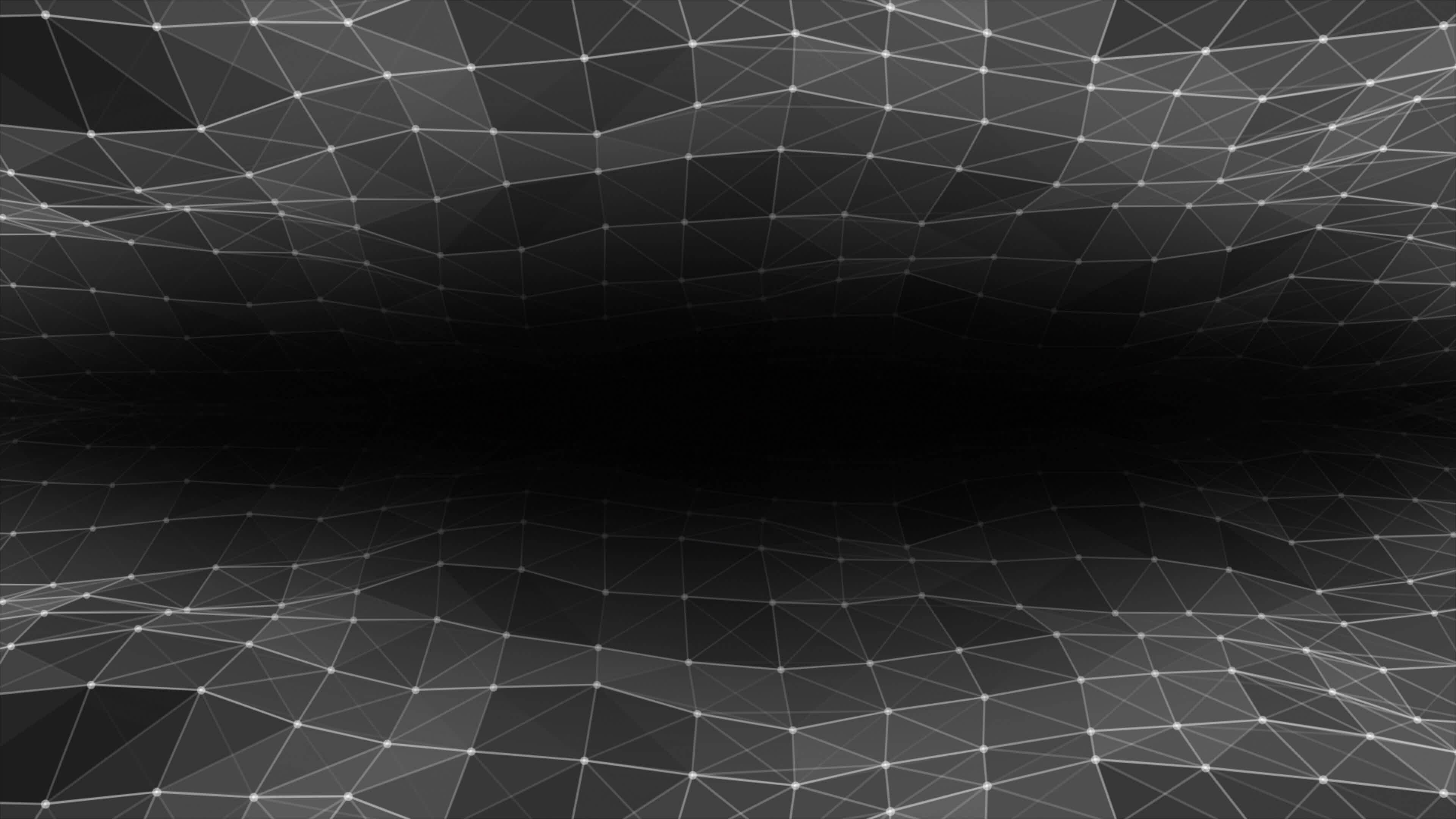 Abstract Hi Tech Lines And Dots Slowly Moving Futuristic Plexus Pattern