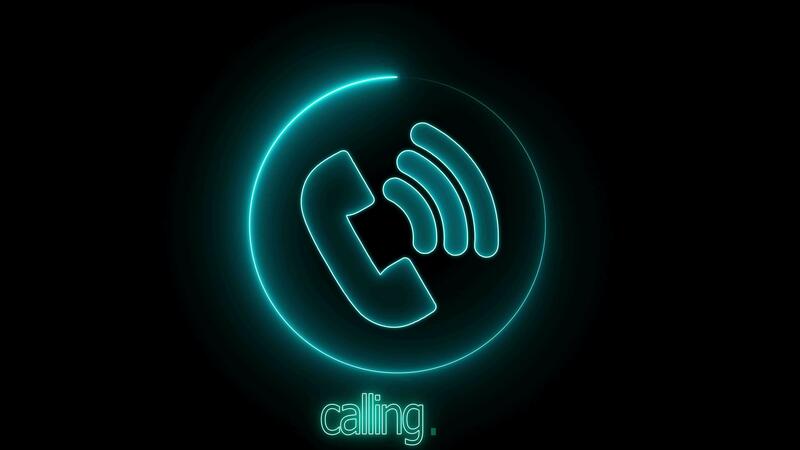phone calling icon animation 34702200 Stock Video at Vecteezy