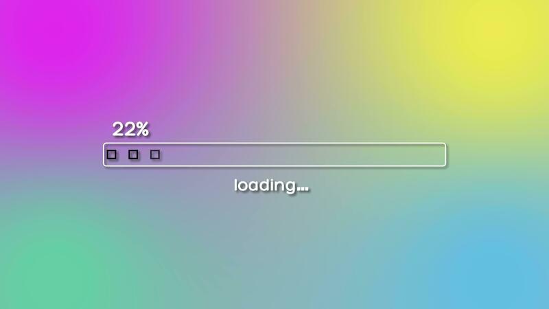 Loading bar downloading bar loading screen pixelated progress animation Loading Transfer ...