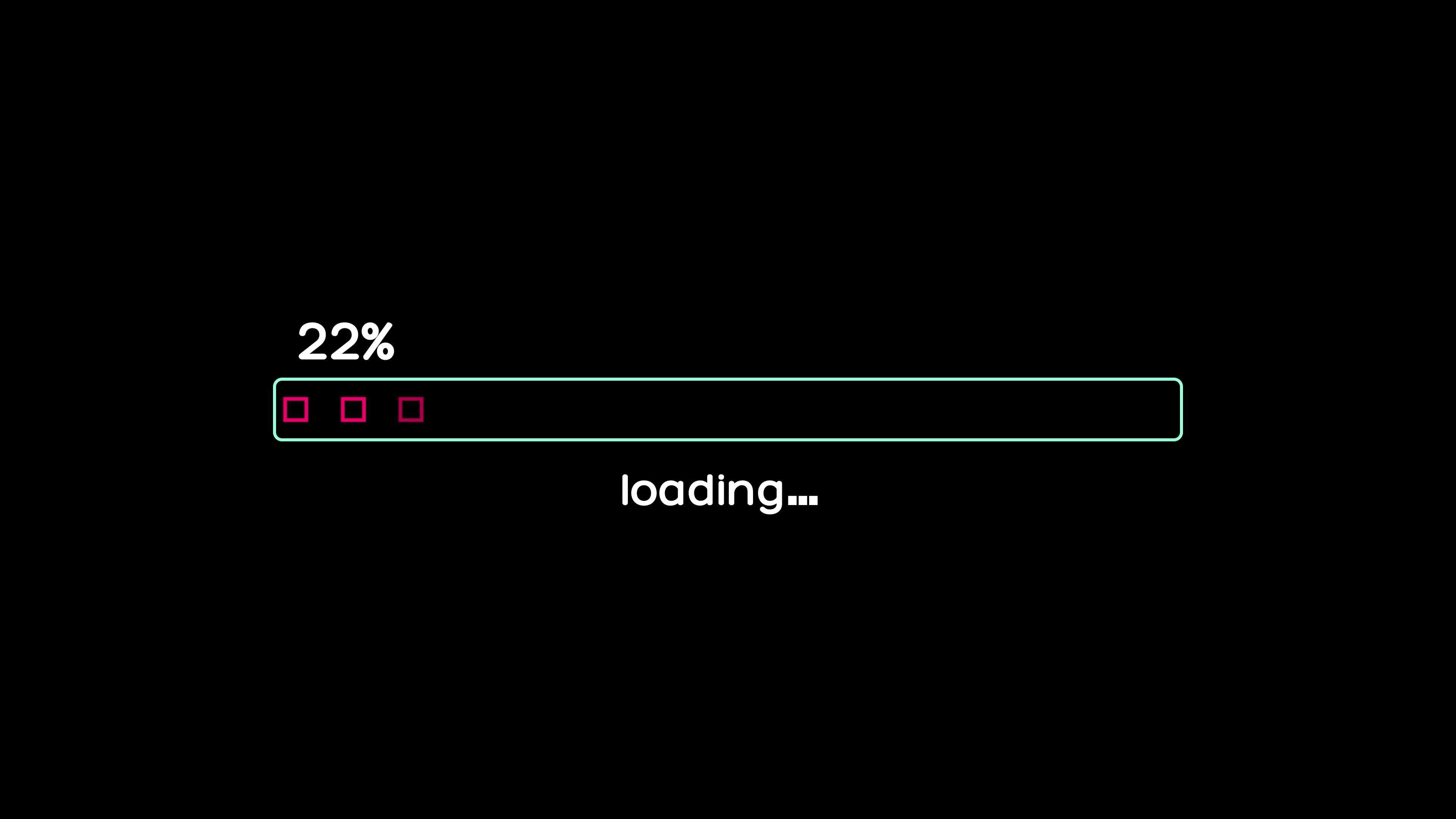 progress loading bar 34702557 Stock Video at Vecteezy