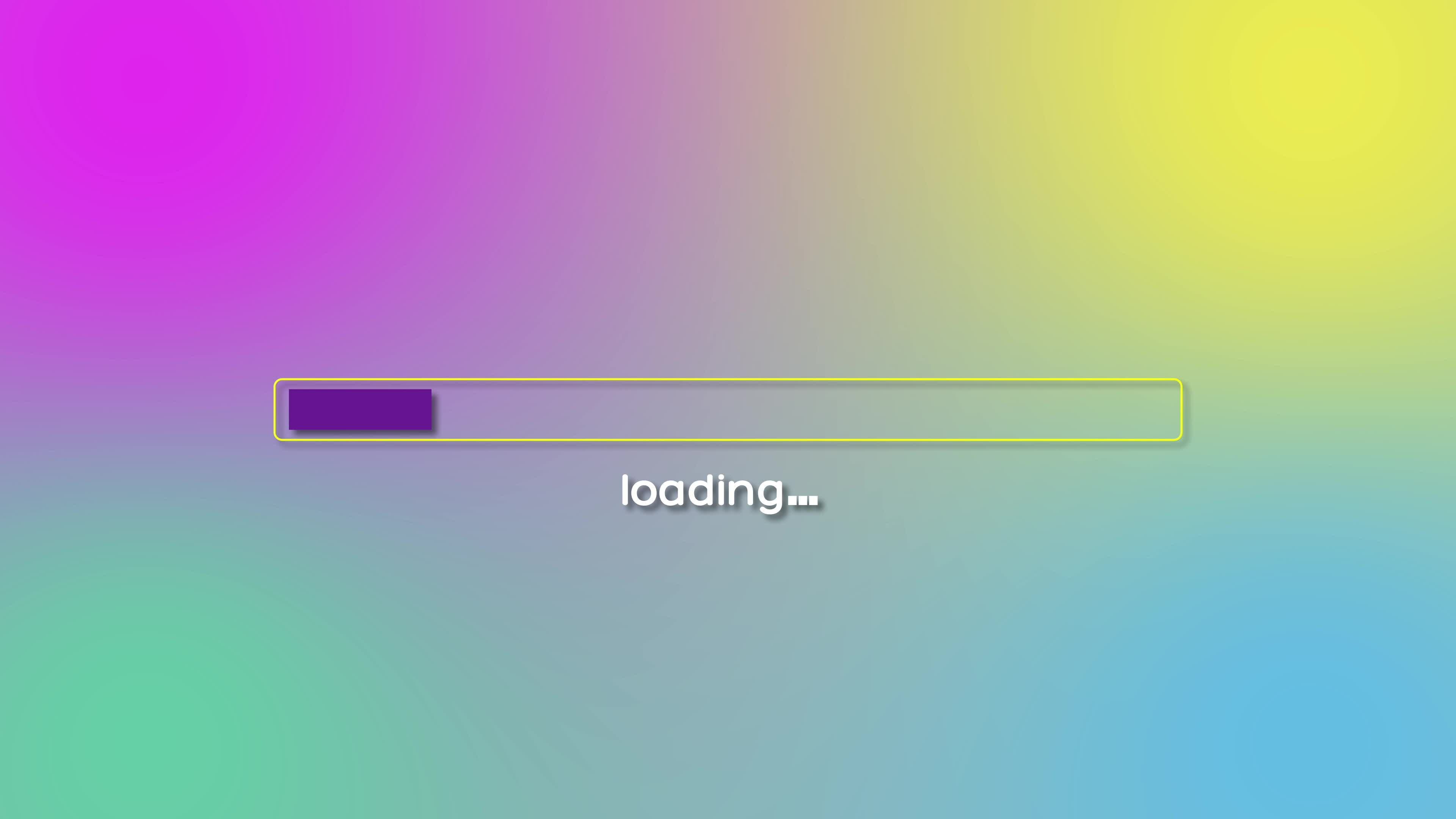 Loading Bar Progress Bar 34706520 Stock Video At Vecteezy