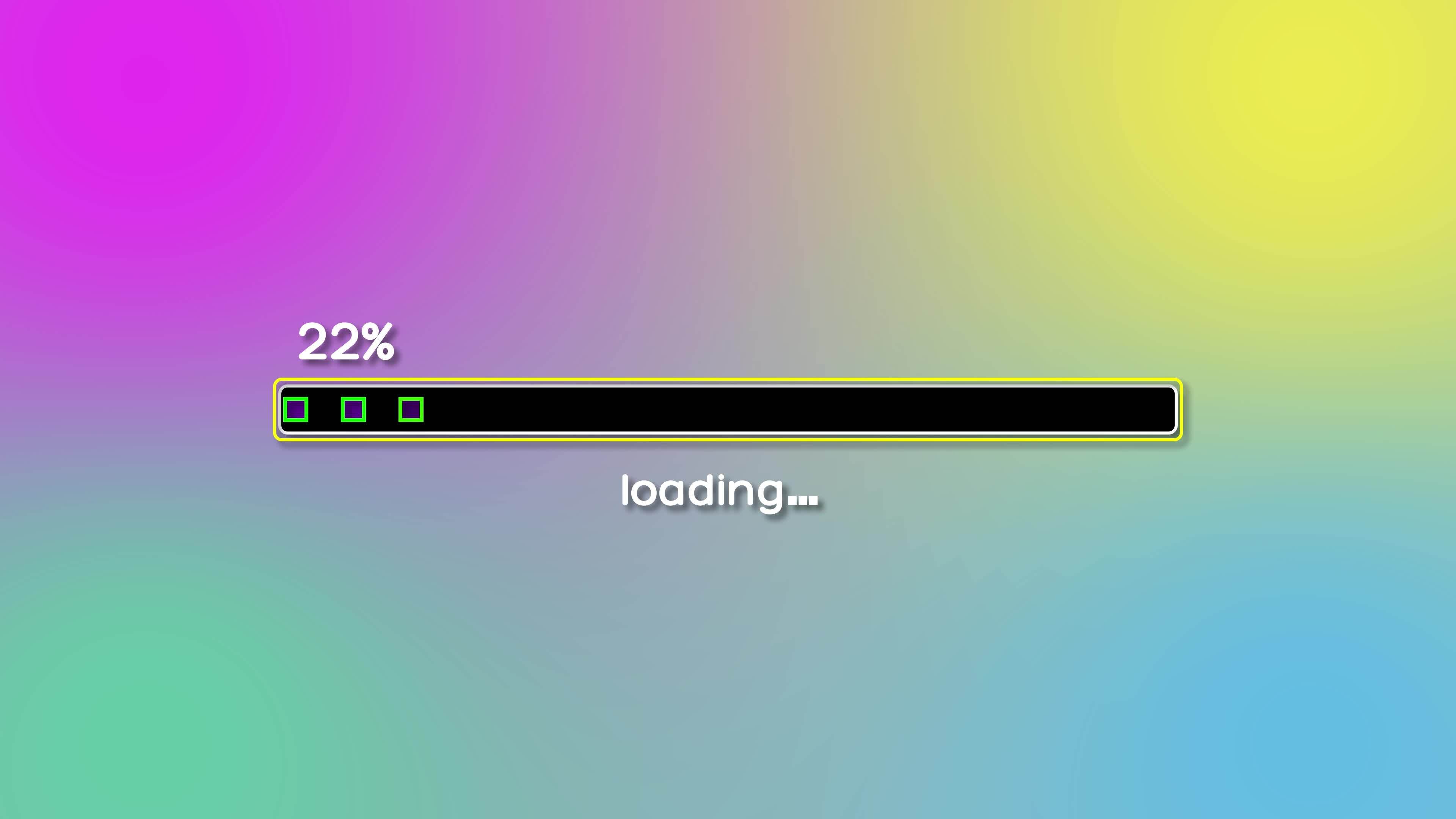 Loading bar, progress bar 34706577 Stock Video at Vecteezy