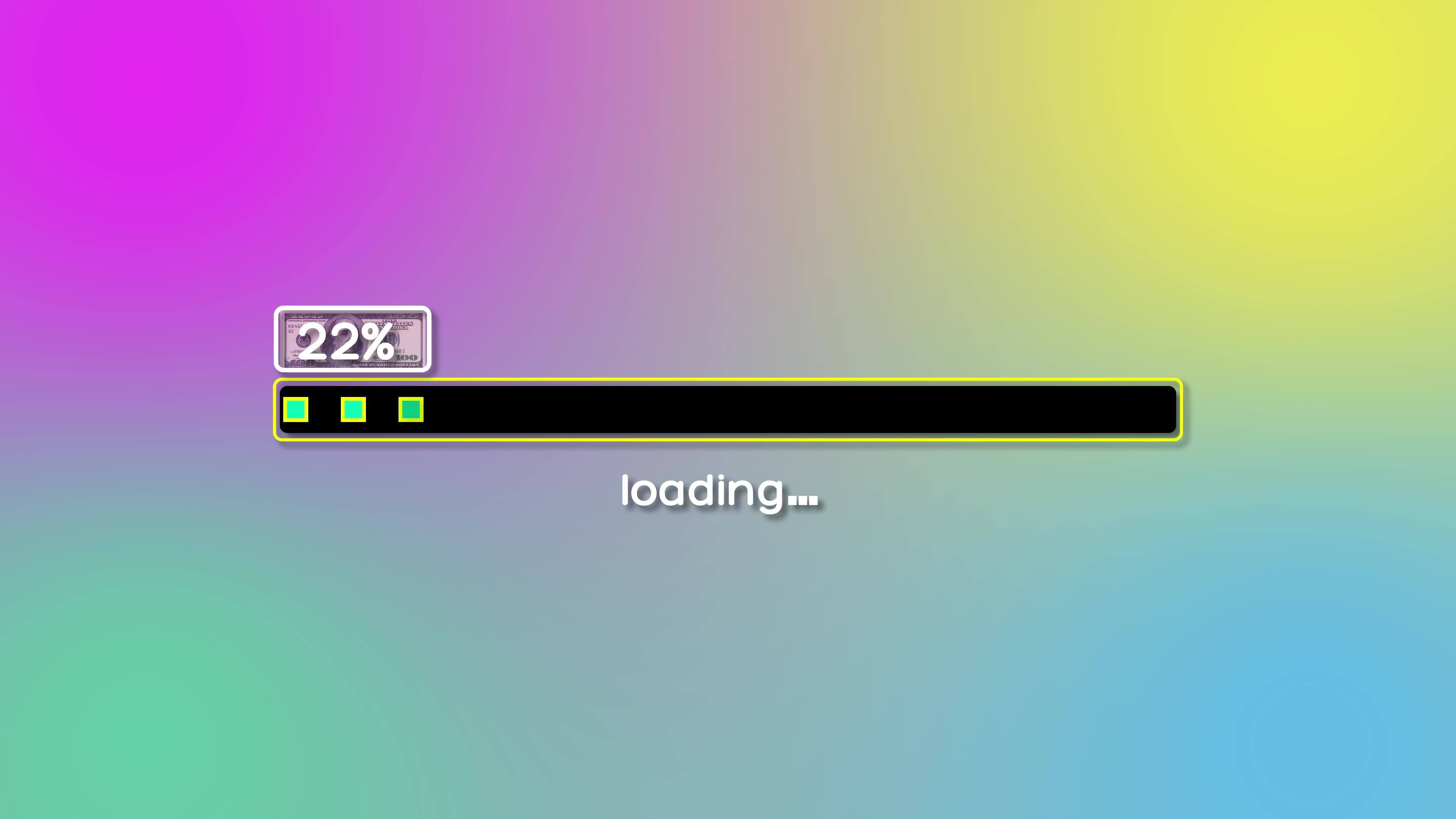Loading bar downloading bar loading screen 34706627 Stock Video at Vecteezy