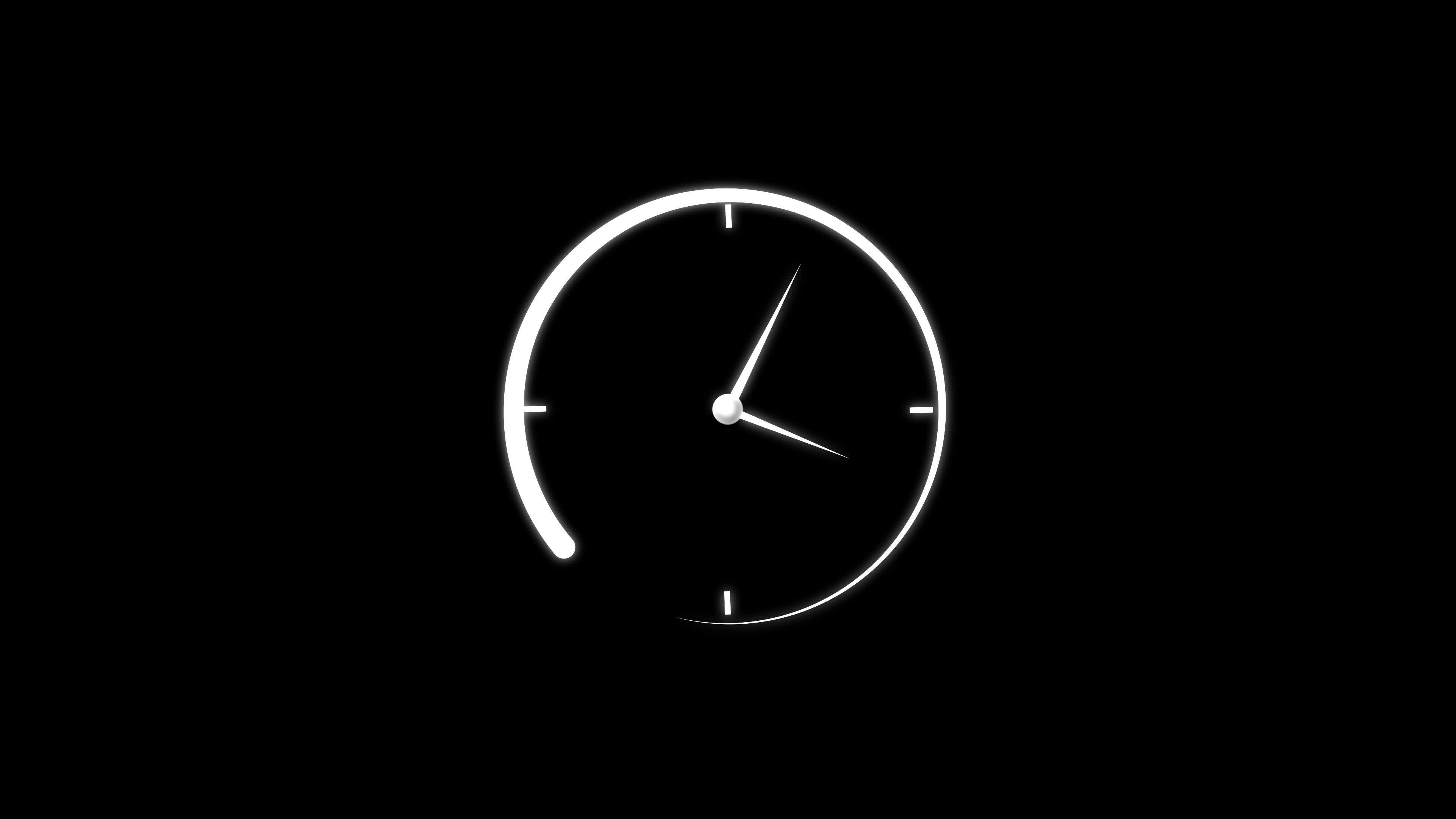 time lapse of clock on white background 34706698 Stock Video at Vecteezy
