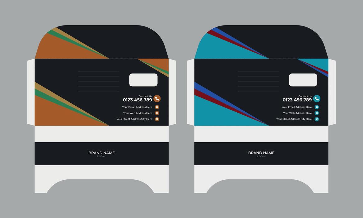 A4 Envelope Die Cut Vector Art, Icons, and Graphics for Free Download