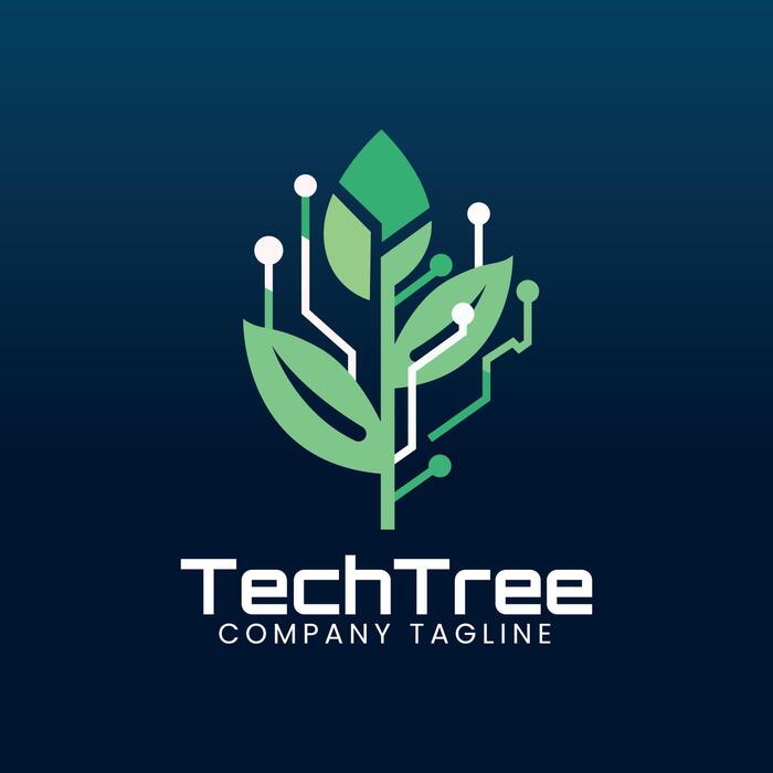 Technology Tree Logo Vector Art, Icons, and Graphics for Free Download