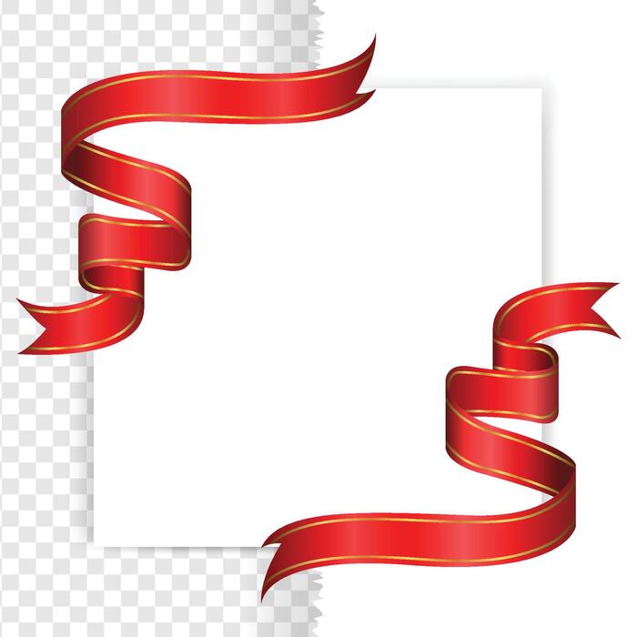 Red Ribbon Frame Vector Art, Icons, and Graphics for Free Download