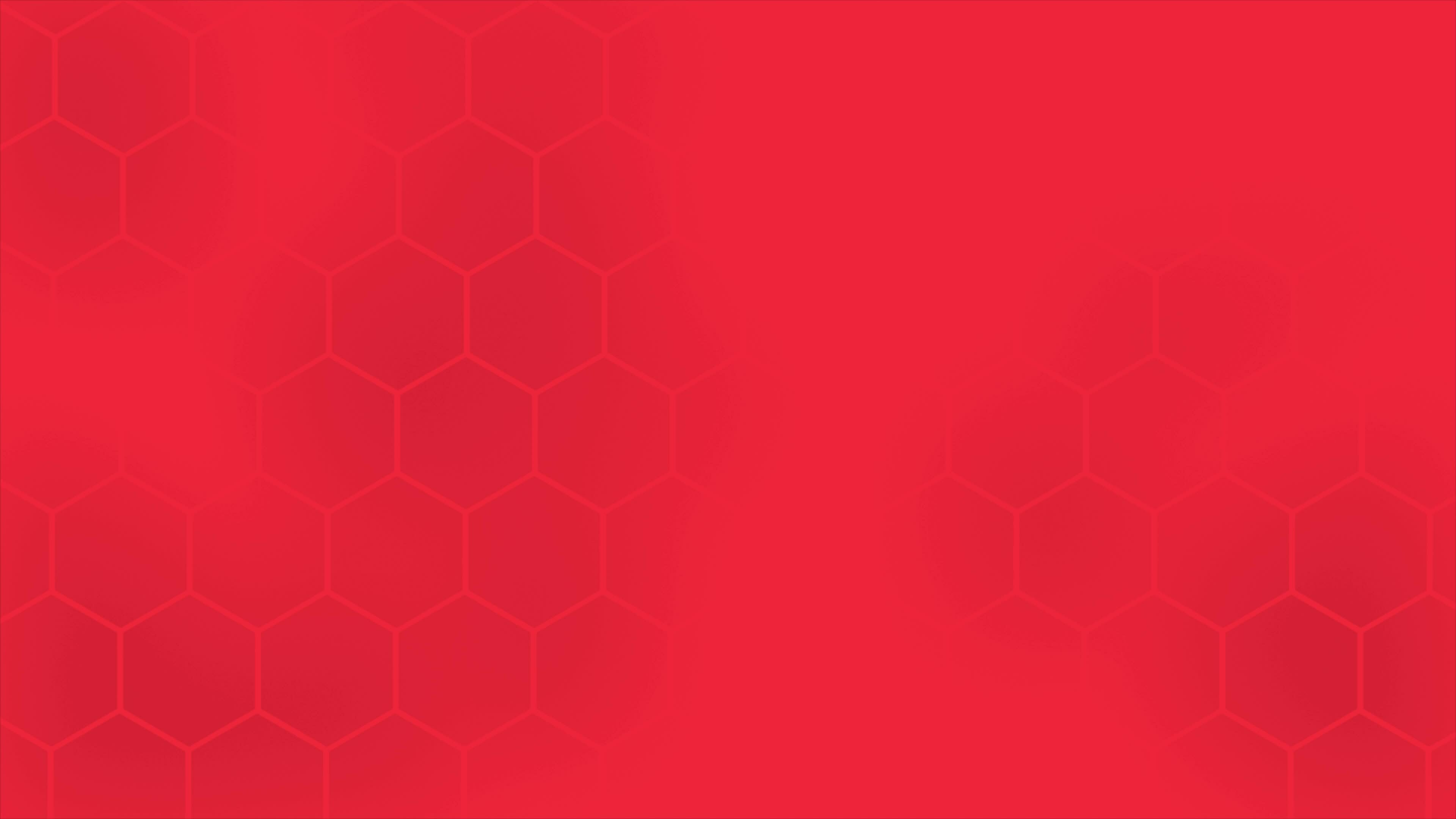 Simple And Elegant Red Color Hexagonal Pattern Futuristic Minimal