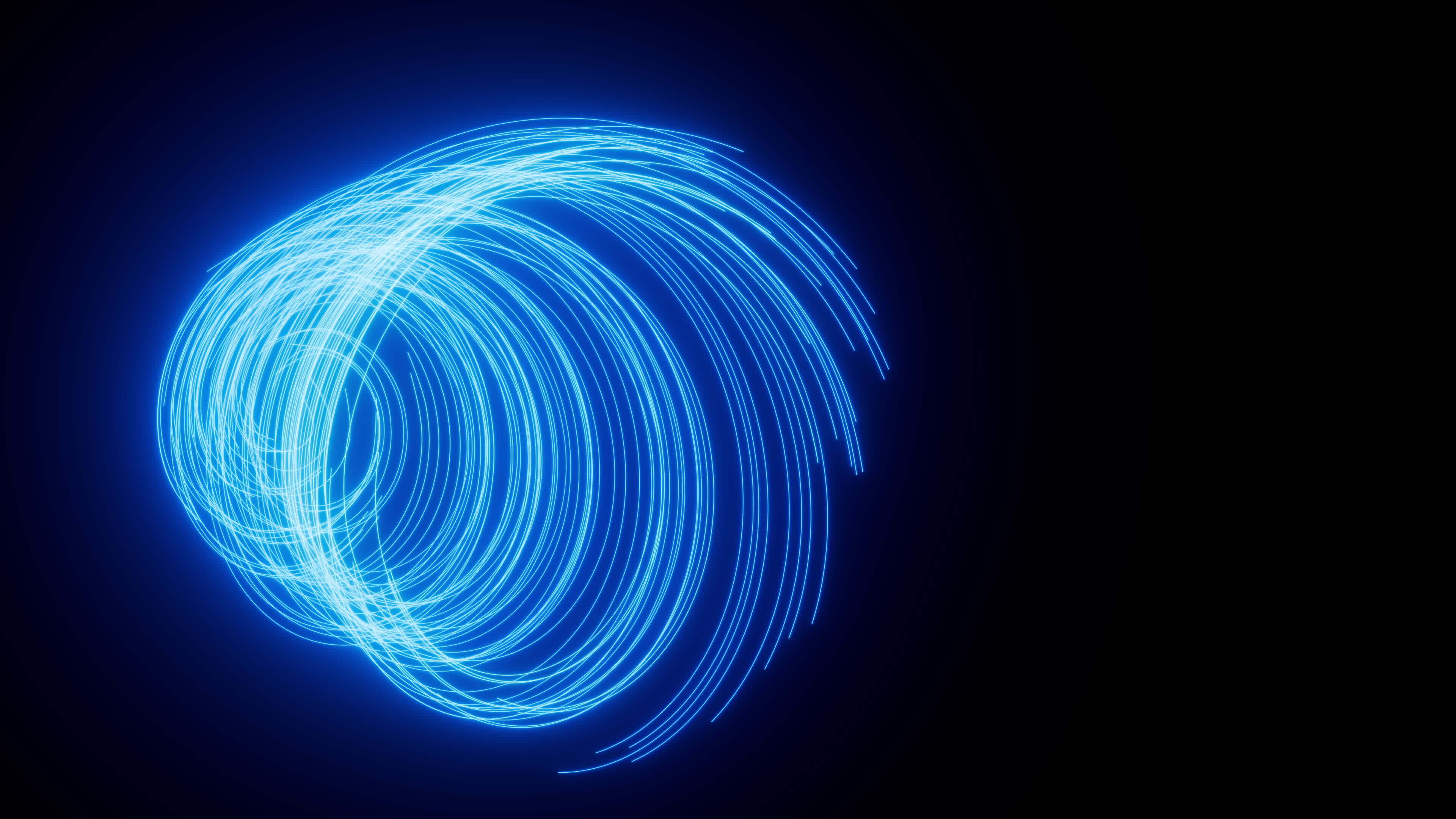 Abstract glowing particles trail, magic glow energy motion particles, 3d rendering. 34774340 ...